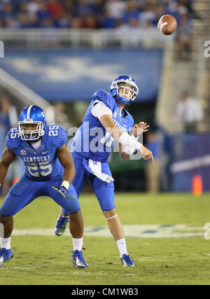 September 15, 2012 - Lexington, Kentucky, USA - UK wide receiver ...
