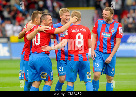 First Czech soccer league 7th round: Viktoria Plzen vs Sparta Prague ...