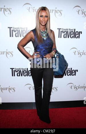 Iman at arrivals for Conde Nast Traveler Visionary Awards, Alice Tully ...
