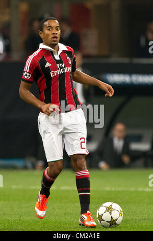 Urby Emanuelson (Milan), SEPTEMBER 18, 2012 - Football / Soccer : UEFA ...