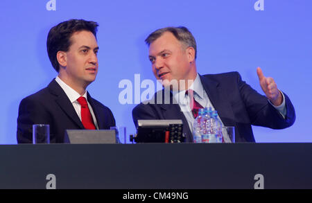 ED MILIBAND MP & ED BALLS MP LABOUR PARTY LEADER & SHADOW C 01 October ...