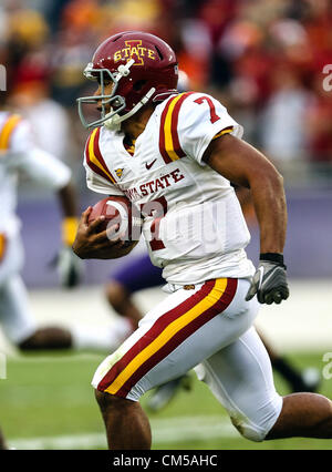 Iowa State Cyclones Jared Barnett (7) in action during a game against ...
