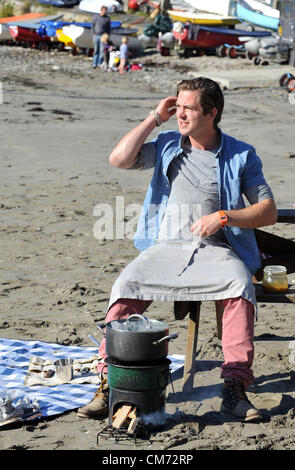 TV chef James Strawbridge filming for a new ITV series of The Hungry ...