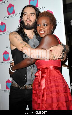 Russell Brand and Viola Davis at the Friendly House LA Annual Awards ...