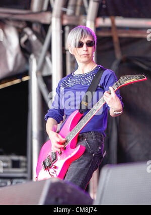 Jo Dunne pictured here in 2010 playing the Artsfest in Birmingham. She ...