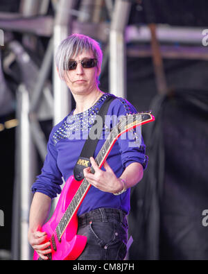 Jo Dunne pictured here in 2010 playing the Artsfest in Birmingham. She ...