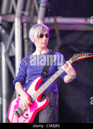 Jo Dunne pictured here in 2010 playing the Artsfest in Birmingham. She ...