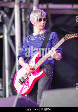 Jo Dunne pictured here in 2010 playing the Artsfest in Birmingham. She ...