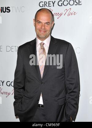 Jacob Aaron Estes attending the premiere of "The Details" in Los ...