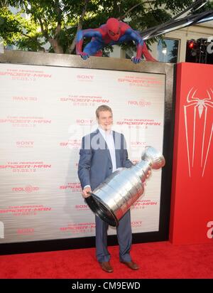 Dustin Brown at arrivals for THE AMAZING SPIDER-MAN Premiere, Regency ...