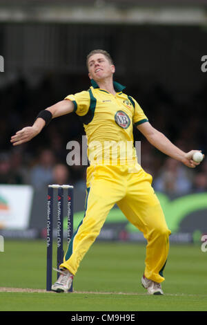Australia's Xavier Doherty during the first Ashes Test at the Gabba in ...