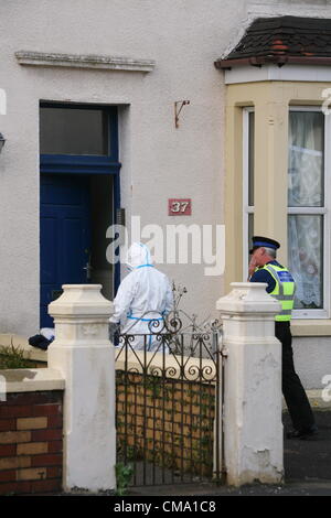 01-07-12 St. Annes, Lancashire, UK. Police Start Murder enquiry after ...