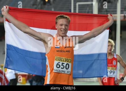 BARCELONA, Spain: Wednesday 11 July 2012, Rashan Brown of Bahamas in ...