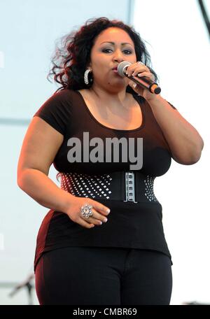 New York, USA. Rose Royce, Freddie Dunn, Gwen Dickey, Kenny Copeland on ...