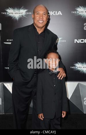 Hines Ward at arrivals for THE DARK KNIGHT RISES Premiere, AMC Loews ...