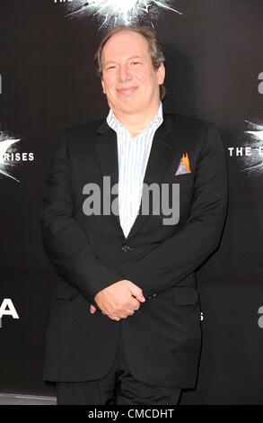 Hans Zimmer at arrivals for THE DARK KNIGHT RISES Premiere, AMC Loews ...
