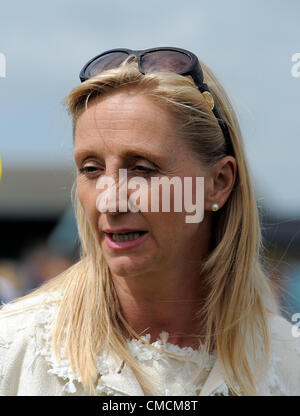 ANN DUFFIELD TRAINER BEVERLEY RACECOURSE BEVERLEY ENGLAND 17 July 2012 ...