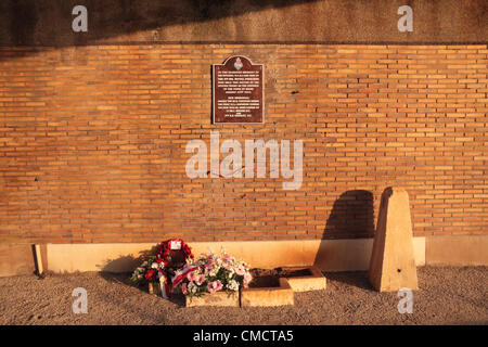 Nimy Bridge at Mons, Belgium at which Private Sidney Godley VC won the ...