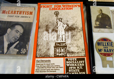 Aug. 02, 2012 - Columbus, Ohio, USA - Campaign materials on display and ...