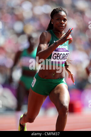 REGINA GEORGE NIGERIA LONDON 2012 OLYMPIC GAMES, WOMENS 400M STRATFORD ...