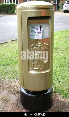 Stotfold, Bedfordshire, England - To mark Victoria Pendleton's Olympic ...
