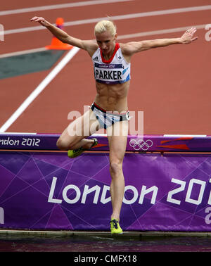 BARBARA PARKER GREAT BRITAIN LONDON 2012 OLYMPIC GAMES, WOMENS 3000M ...
