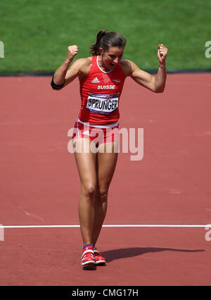 ELLEN SPRUNGER SWITZERLAND LONDON 2012 OLYMPIC GAMES, WOMENS HEPTATHLON ...