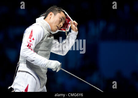 Yuki Ota (JPN), AUGUST 5, 2012 - Fencing : Men's Team Foil final at ...