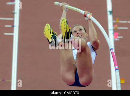 Czech Republic's Jirina Ptacnikova pictured during the women's pole ...
