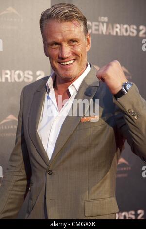 DOLPH LUNDGREN Swedish actor in Film 1986 when he was launched Rocky ...