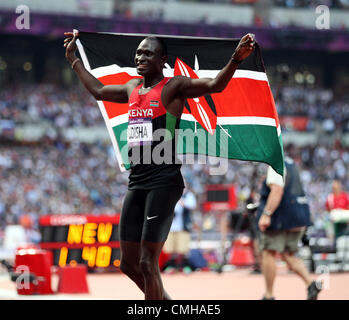 DAVID LEKUTA RUDISHA 2012 OLYMPIC GAMES Stock Photo - Alamy