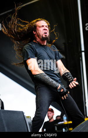 Louis Benjamin Falgoust II of Goatwhore performs during night one of ...