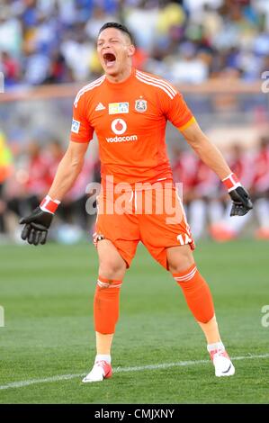 POLOKWANE, SOUTH AFRICA - AUGUST 19, Franklin Cale and Rooi Mahamutsa ...