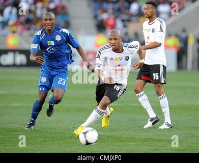 POLOKWANE, SOUTH AFRICA - AUGUST 19, Franklin Cale and Rooi Mahamutsa ...