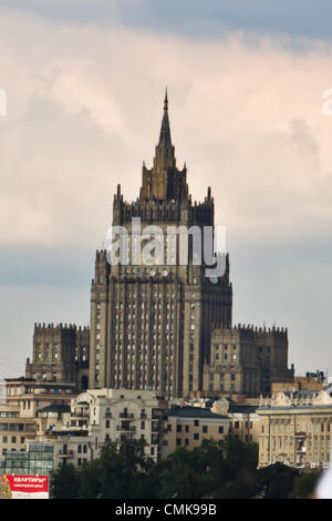 Aug. 12, 2012 - Moscow, Russia - Stalinist architecture (Stalin's ...