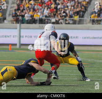 Cal Golden Bears Kameron Jackson (3) during a game against the USC ...
