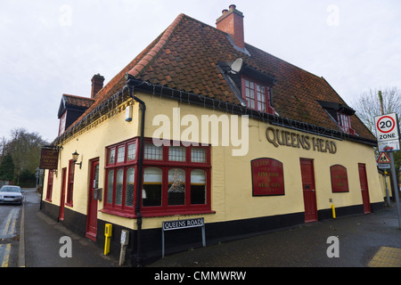 The Queens Head public house in Acton Street, Kings Cross, London Stock ...