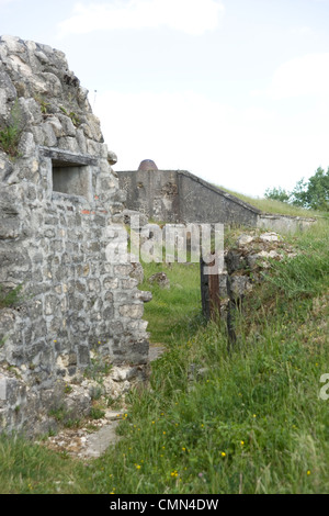 Fort Douaumont site of major fighting in the First World War at Verdun ...