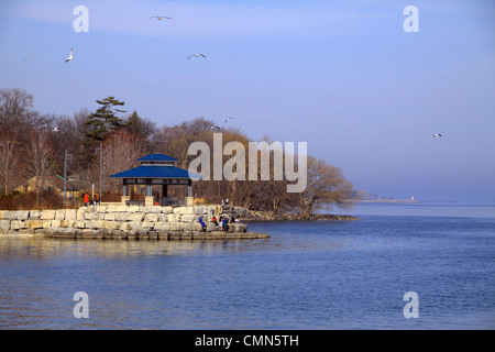 Port Credit waterfront, Mississauga Ontario Canada Stock Photo - Alamy