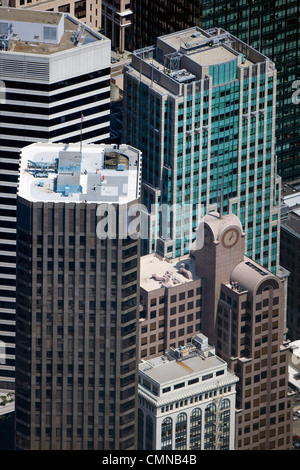aerial photograph 55 Second Street, 595 Market Street, Chevron Tower ...