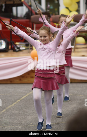 Dance off majorettes from Poland Stock Photo - Alamy