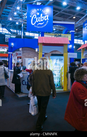 Cuba booth International Tourism Show 2012 Paris Stock Photo - Alamy