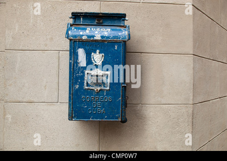 Havana, Cuba: The Post Office in one of the squares of downtown Havana ...