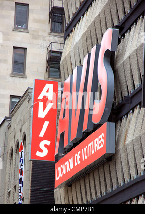 AVIS RENT A CAR Stock Photo - Alamy