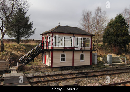 Settle Signal box Stock Photo - Alamy