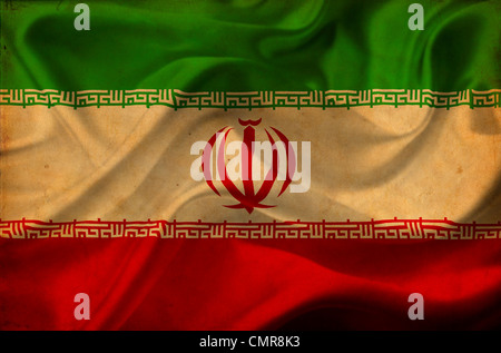 Iran waving flag Stock Photo - Alamy