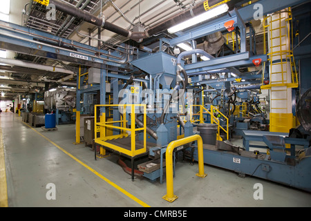 Denver, Colorado - Production of coins at the United States Mint. A bin ...