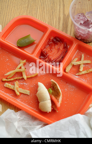 just finished lunch Stock Photo - Alamy