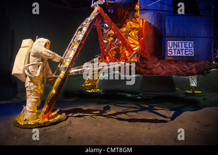 Cradle of Aviation Museum Lunar Module Stock Photo - Alamy