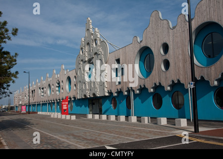 BBC Studios, Roath Lock, Cardiff Bay, summer 2022 Stock Photo - Alamy